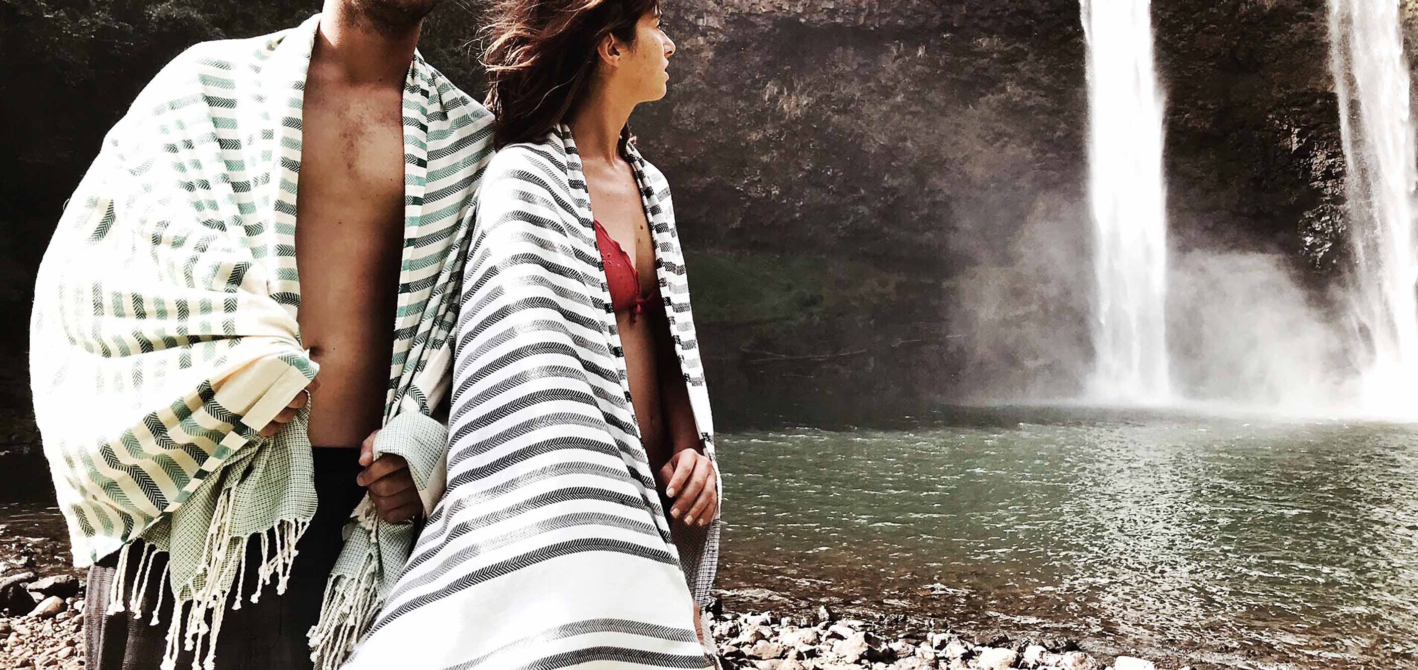 Herringbone Beach Towels – EKZO